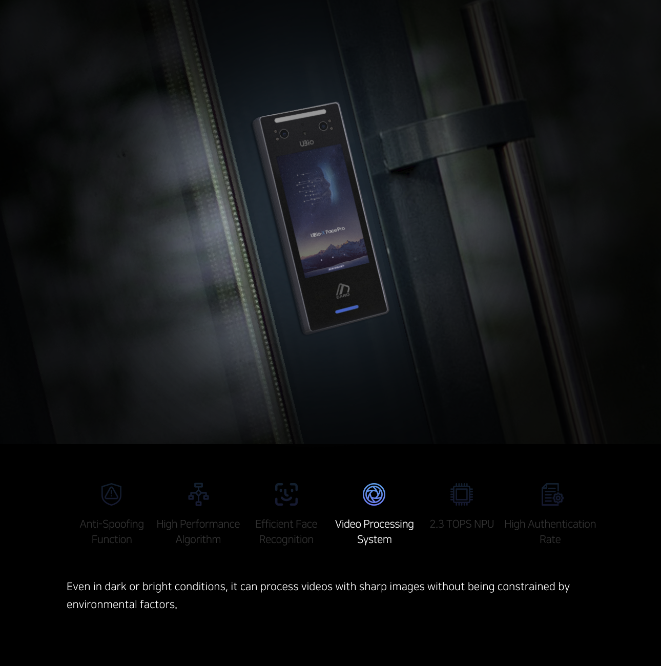 UBio-X Face Pro – 유니온바이오메트릭스